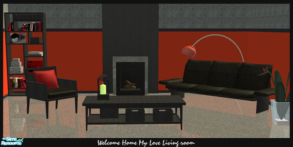 The Sims Resource | Welcome Home My Love Livingroom