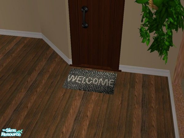 The Sims Resource | MFG Echo Doormat recolor - Welcome Stones