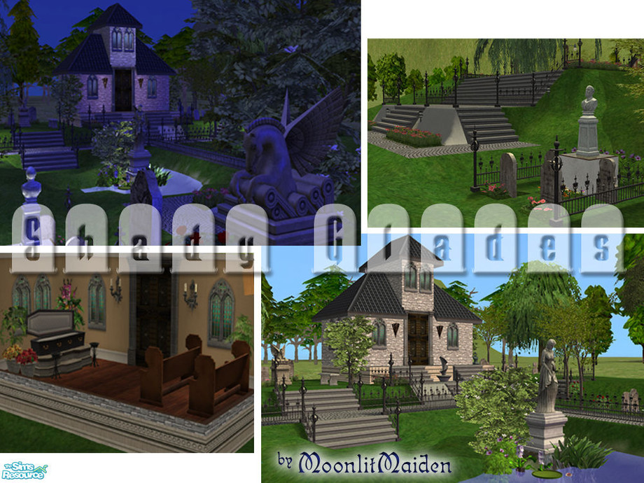 The Sims Resource | MM\'s Shady Glades Cemetery