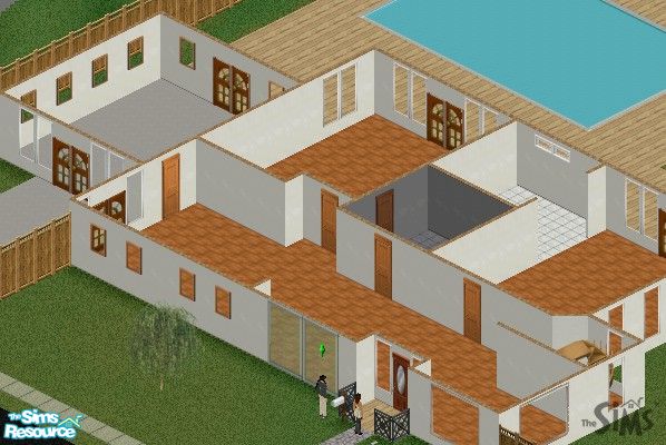 The Sims Resource - 2 Sim Lane