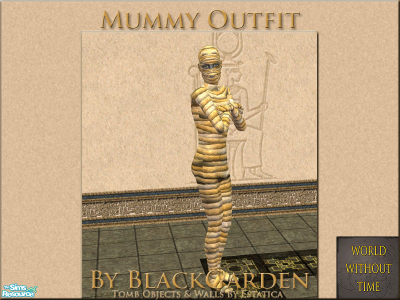 The Sims Resource - Mummy Outfit for Teen Males