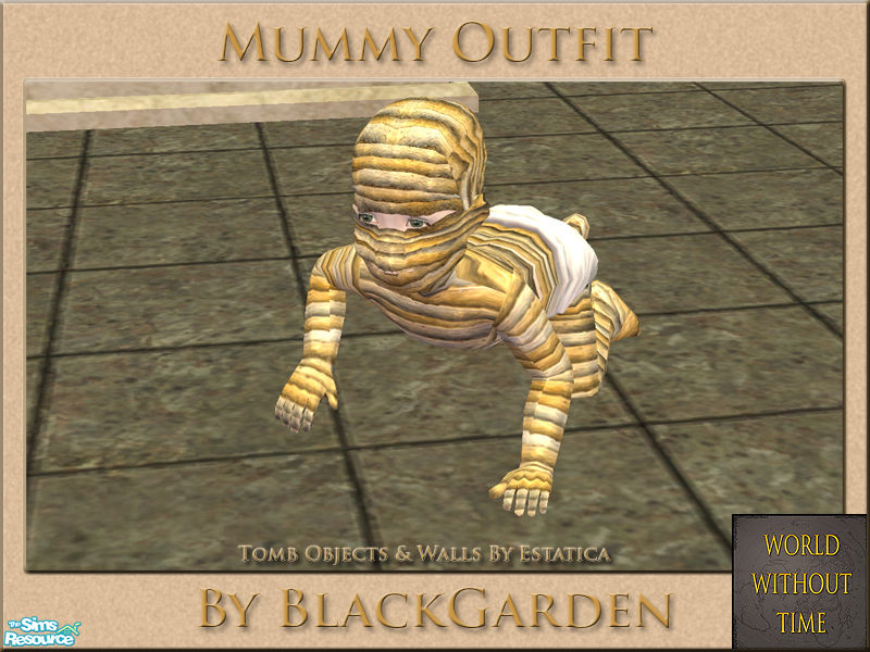 The Sims Resource | Mummy Outfit for Toddlers