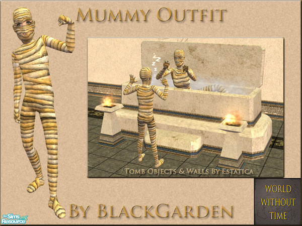 The Sims Resource | Mummy Outfit for Children