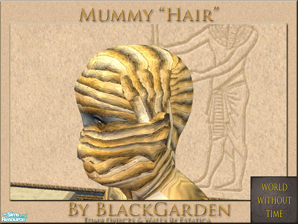 The Sims Resource | Female Mummy Hair