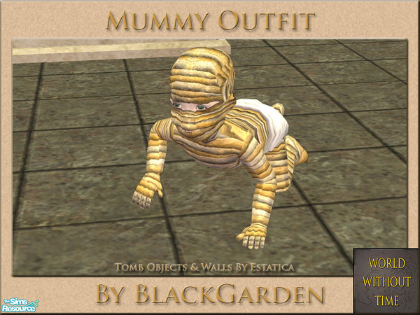The Sims Resource - Mummy Outfit for Toddlers