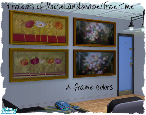 The Sims Resource | Recolors of Moose Painting