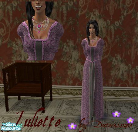 The Sims Resource | Juliette- Maroon