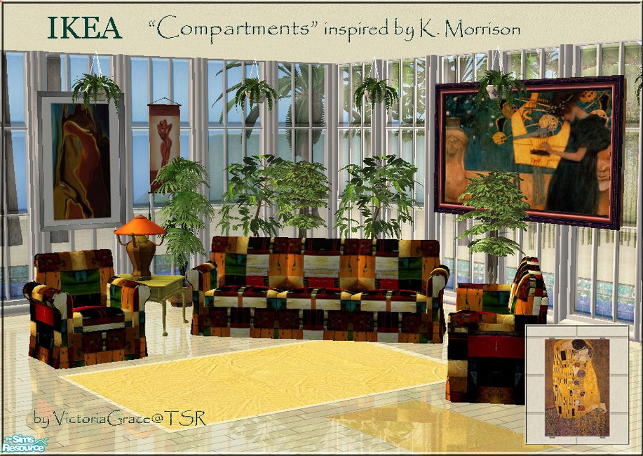 The Sims Resource - Compartments Living Room Set