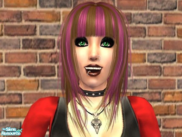 The Sims Resource | PUNK! Hair Collection - Fc63f0b8 Punk-07