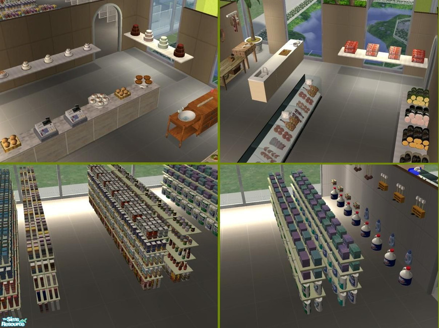 The Sims Resource - D\'s SuperMarket