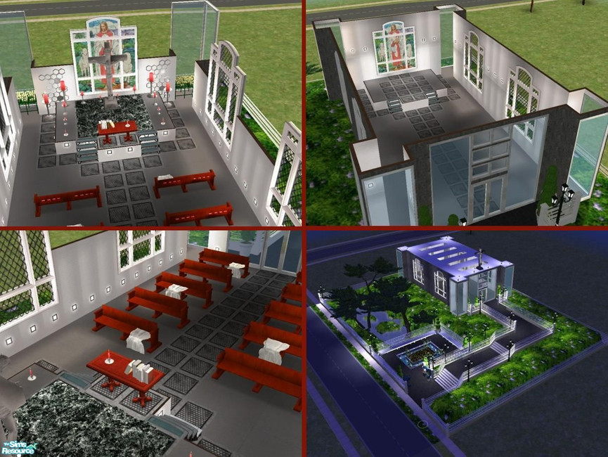 The Sims Resource - Modern Church