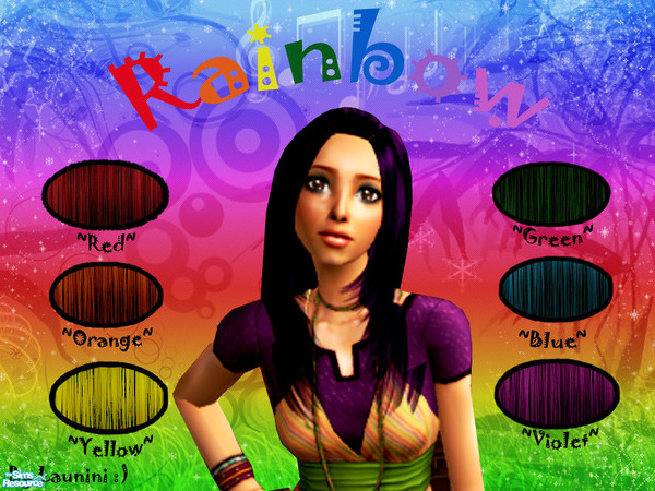 The Sims Resource - Colors of the Rainbow (Recolor)