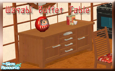 The Sims Resource - Wasabi Kitchen - Wasabi Buffet