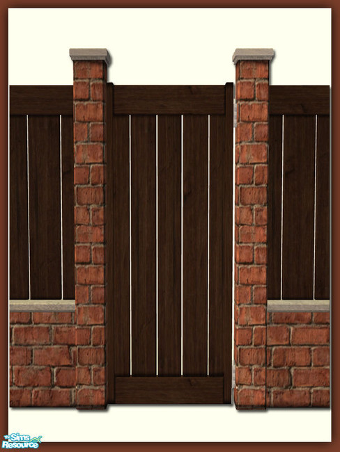 The Sims Resource - Harley Garden Gate - Dark