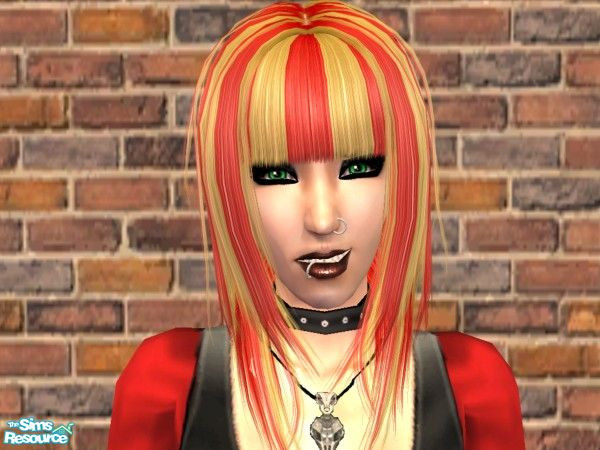 The Sims Resource | PUNK! Hair Collection - 321c5abe Punk-05