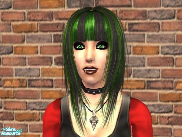 The Sims Resource | PUNK! Hair Collection - 2ec32c2e Punk-02