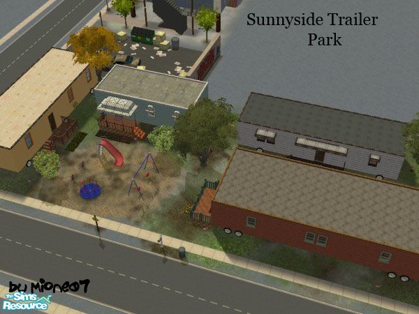 The Sims Resource | Sunnyside Trailer Park