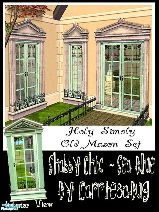 The Sims Resource | Weathered Sea Blue Recolor - Holy Simoly MacArthur ...