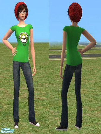 The Sims Resource - Super Mario 1Up!