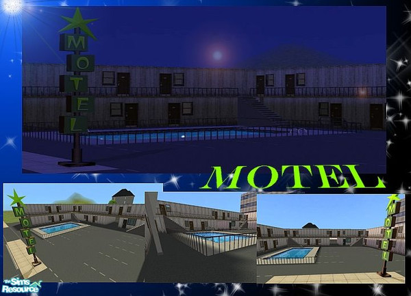 The Sims Resource | Motel (unfurnished)