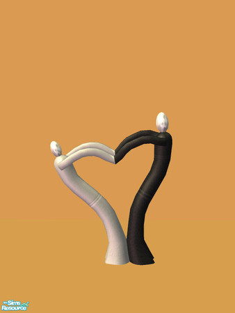 The Sims Resource | Tane Living - Heart Sculpture - 01