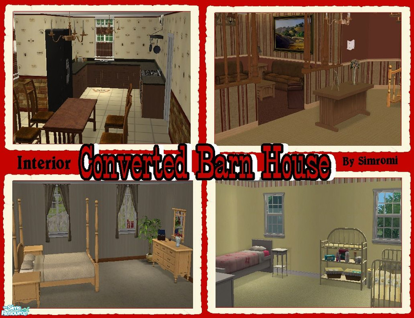The Sims Resource - Converted Barn House