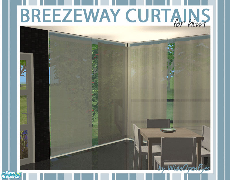 The Sims Resource | Breezeway For Him - Cream Diagonal