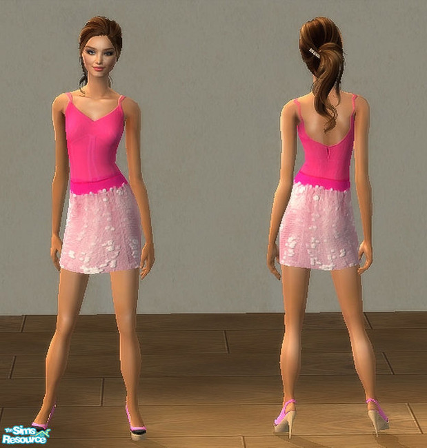 The Sims Resource - Pink suit