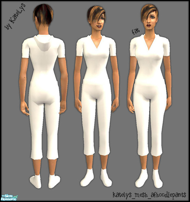 The Sims Resource - Active mind - Katelys Mesh Afhoodiepants