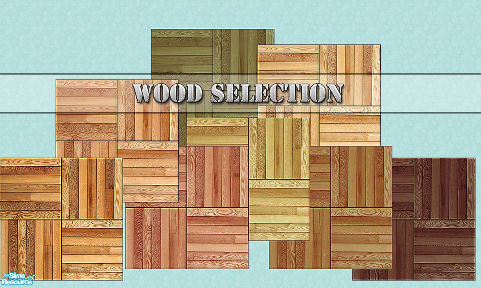 The Sims Resource - Wood Selection Set
