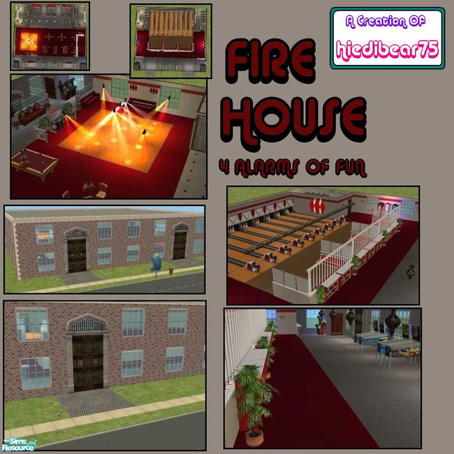 hiedibear75's FIRE HOUSE 4 Alarms Of Fun!