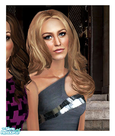 The Sims Resource | Blake Lively as Serena van der Woodsen