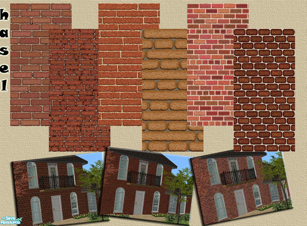 The Sims Resource | HS Brick Set -27-