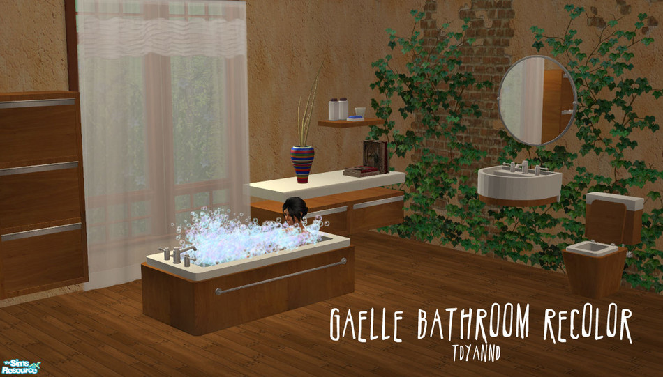 The Sims Resource - Gaelle Bathroom Recolor