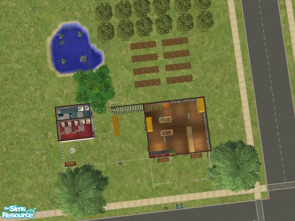 The Sims Resource | Custers Market - Sims 1 for Sims 2 Community Lot ...