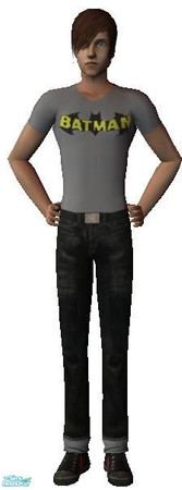 The Sims Resource | Batman logo T