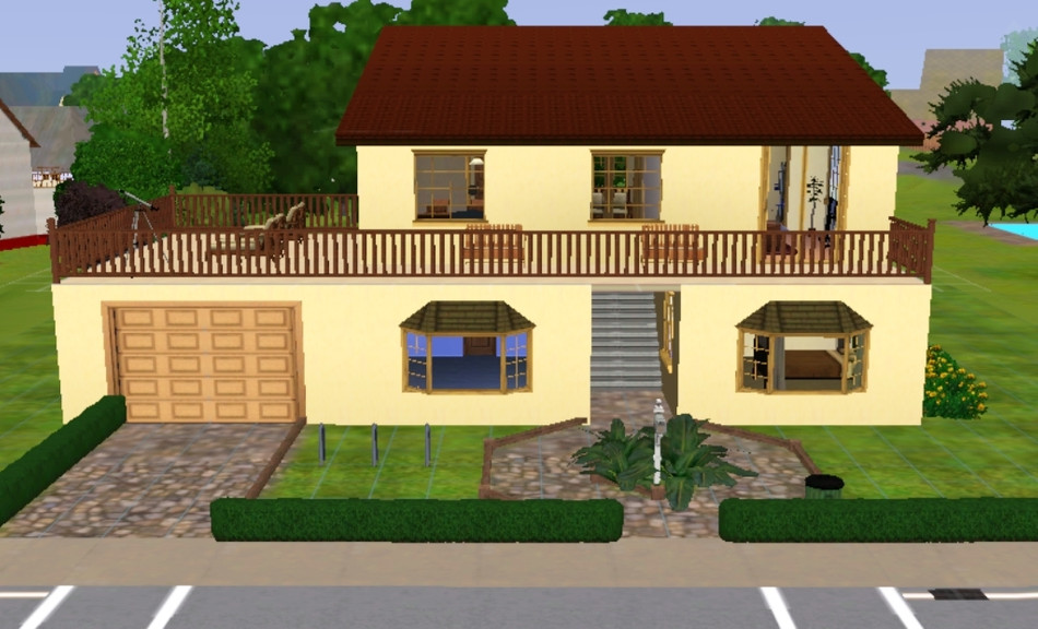 The Sims Resource - Yellow House
