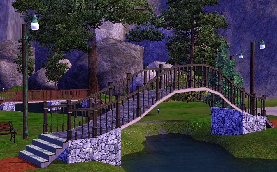 The Sims Resource - Waterfall Park