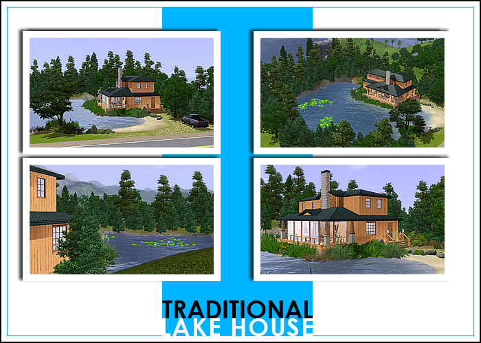 The Sims Resource | Traditional Lake House