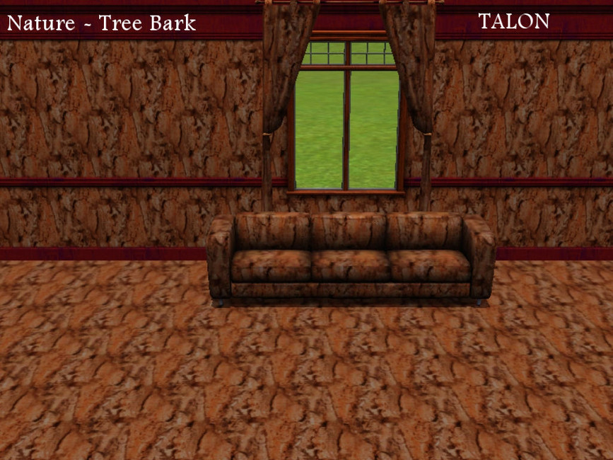 The Sims Resource - Nature - Tree Bark