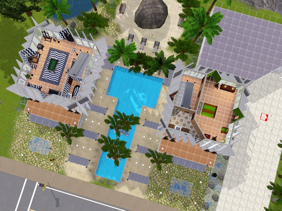 The Sims Resource | 3 Urchins Beach Estate
