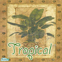 The Sims Resource - Tropical Plants Collection - Plant2