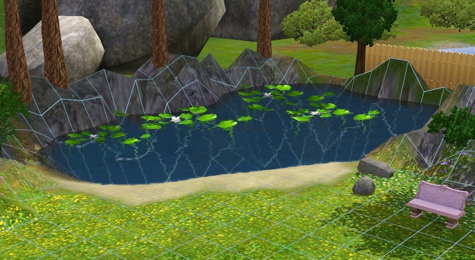 The Sims Resource - Waterfall View