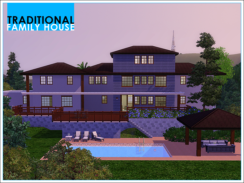 The Sims Resource | Traditional Family House