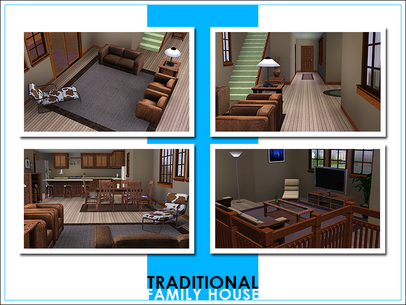 The Sims Resource | Traditional Family House