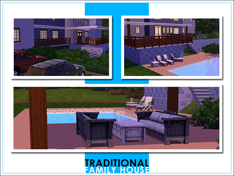 The Sims Resource | Traditional Family House