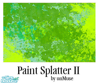 The Sims Resource - Paint Splatter II 02