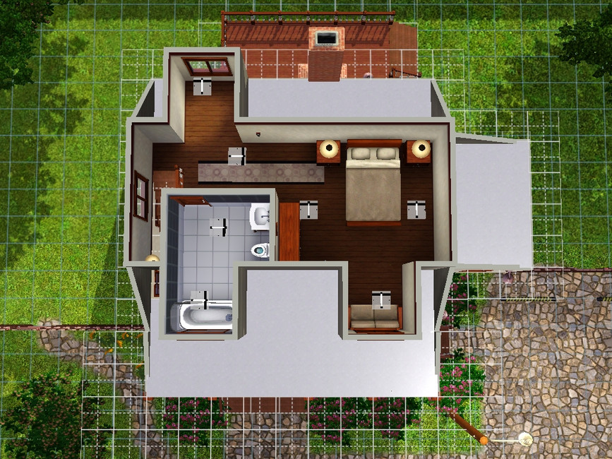 simsboy9913's Red Roof Cottage