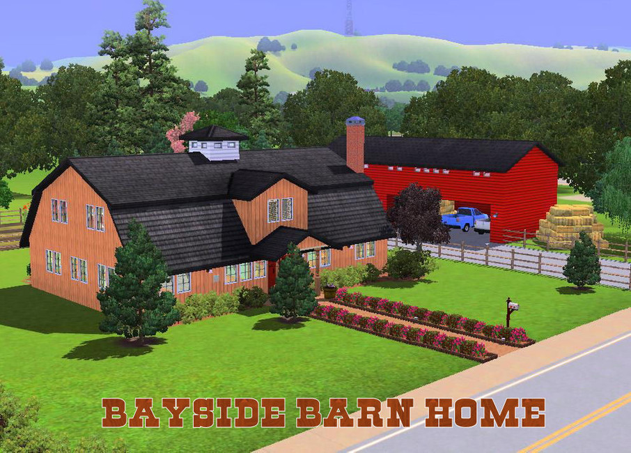 The Sims Resource - Bayside Barn Home