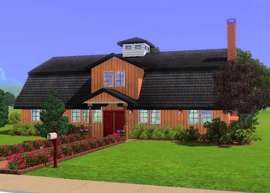 The Sims Resource - Bayside Barn Home